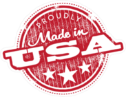 Vintage Proudly Made In USA Sticker