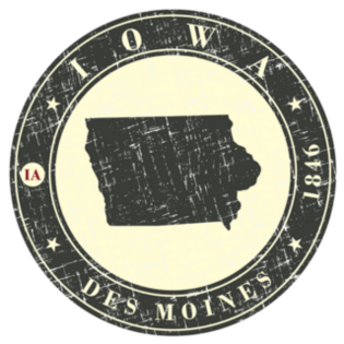 Iowa Car Stickers and Decals