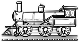 Train Car Stickers and Decals