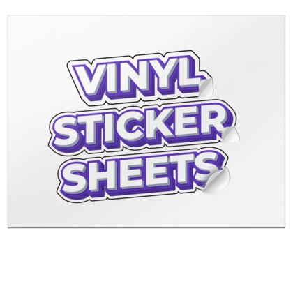 Custom Sticker Sheets | Vinyl, Holographic, Neon & More