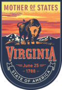Virginia Banner Sticker