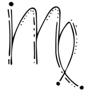 Virgo Zodiac & Astrology Stickers & Car Decals