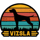 Vizsla Vintage Sticker