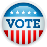 Vote Election Campaign Badge Button Sticker