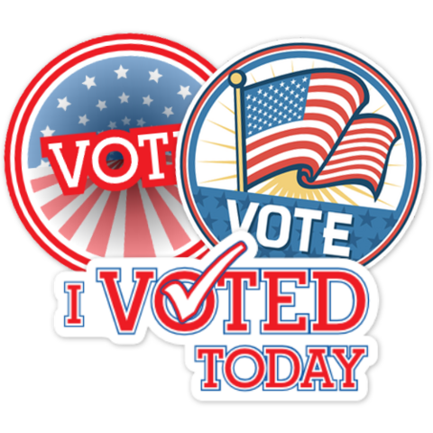Vote Stickers & Decals | Vote Bumper Stickers | Car Stickers