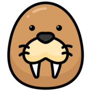 Walrus Color Icon Sticker