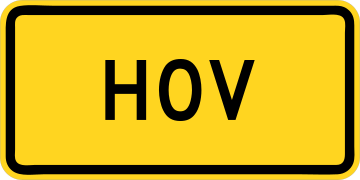 Vibrant, High-Quality Warning Hov Stickers