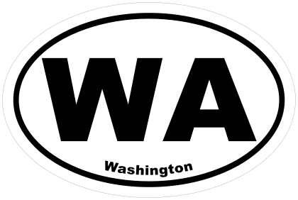 Washington Car Stickers and Decals