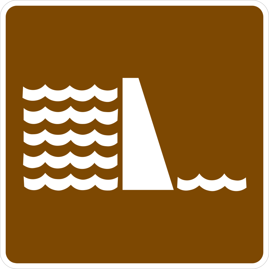 Water Dam Sticker