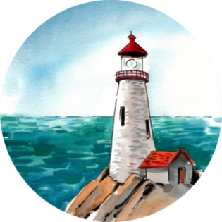 Lighthouse Car Window Stickers & Decals | Car Stickers