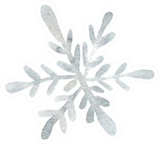 Snowflake Car Stickers and Decals | Winter Decals