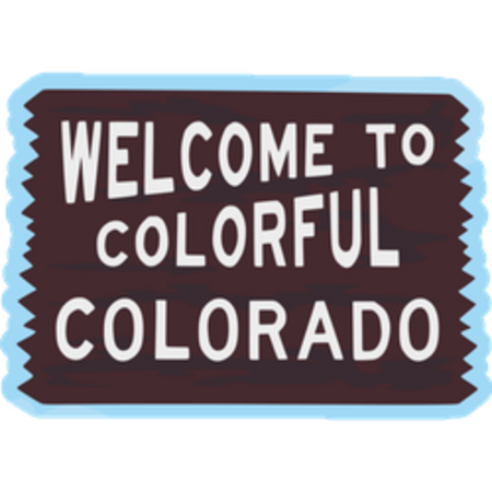 Welcome To Colorful Colorado Sticker