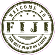 Welcome To Fiji, The Best Place On Earth Sticker