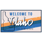Welcome To Idaho Cool Sticker