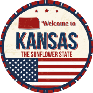 Kansas Car Stickers and Decals