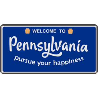 Pennsylvania Car Stickers and Decals