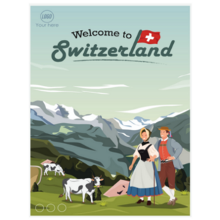 Switzerland Stickers