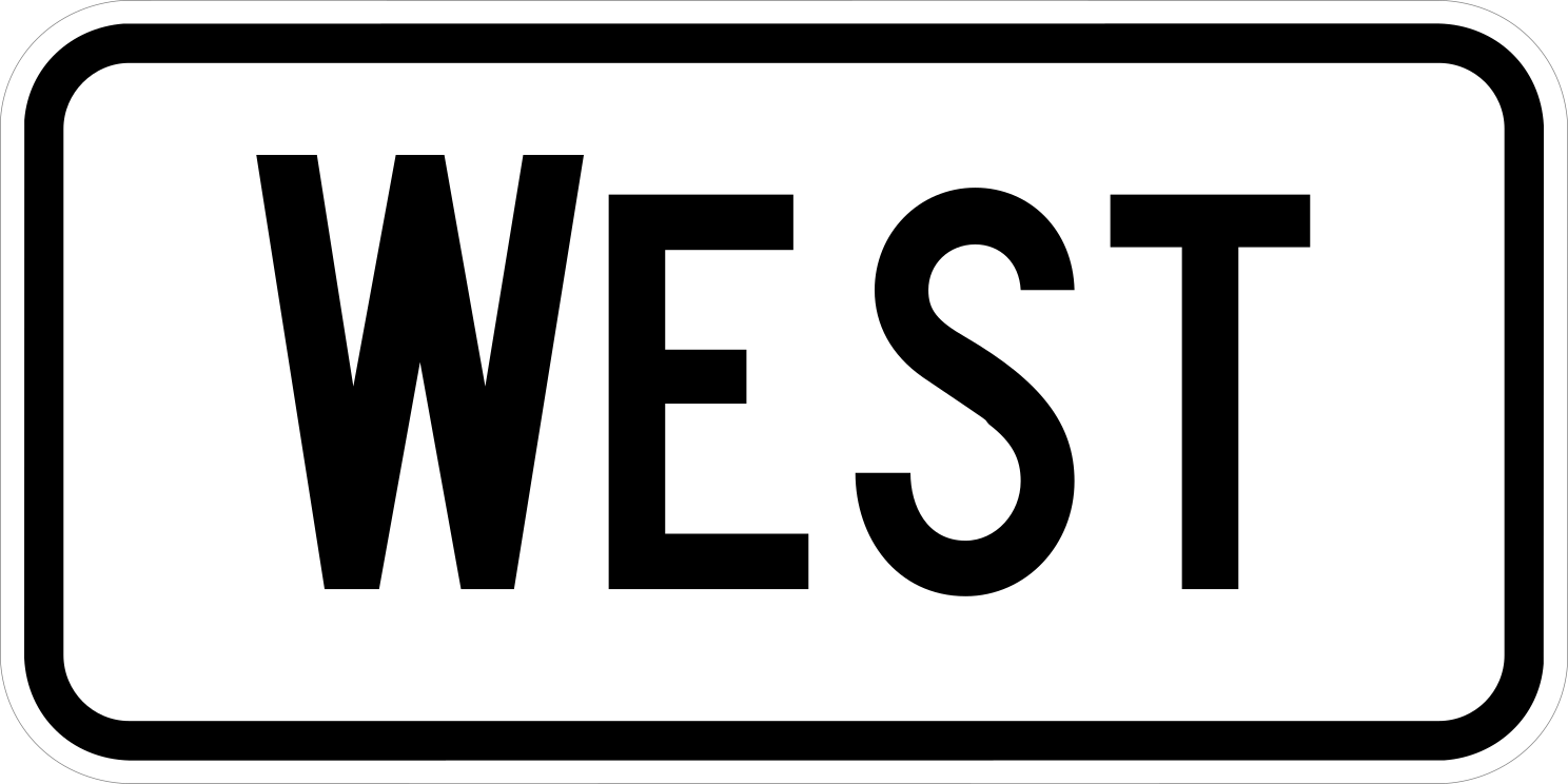 West Sticker - Fast Shipping & No Minimums