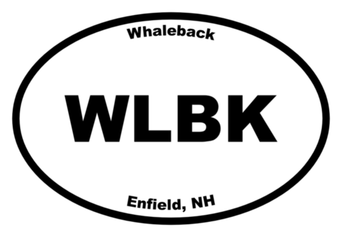 Whaleback Oval Sticker