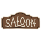 Wild West Saloon Lettering Sticker