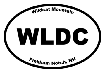 Wildcat Mountain Oval Sticker
