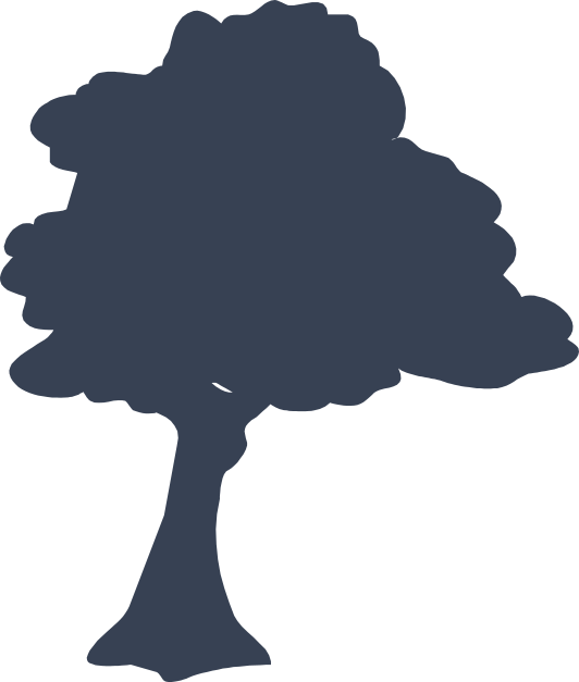 Windy Oak Tree Sticker - Fast Shipping & No Minimums