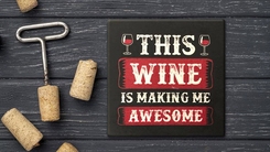 Custom Square Ceramic Coasters - Design Yours Now!