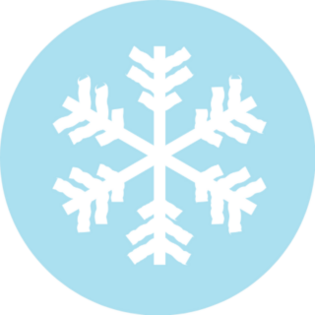 Snowflake Car Stickers and Decals | Winter Decals