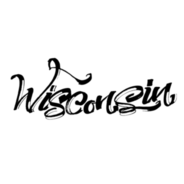 Wisconsin Modern Calligraphy Hand Lettering Sticker