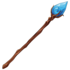 Wizard Gem Staff Sticker