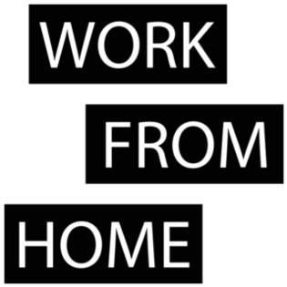 Decorate Your Laptop With Work From Home Stickers - Free Shipping