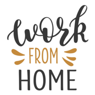 Decorate Your Laptop With Work From Home Stickers - Free Shipping