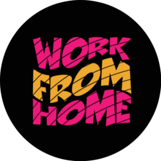 Decorate Your Laptop With Work From Home Stickers - Free Shipping