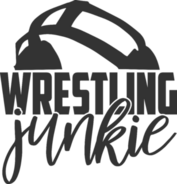 Wrestling Junkie Text Sticker