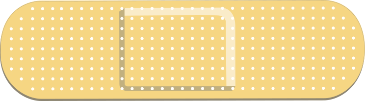 Order Your Yellow Band Aid Bandage Magnet Today - Free Shipping!