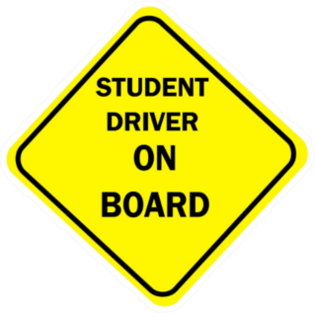 Student Driving Stickers & Decals - Driver Training/School