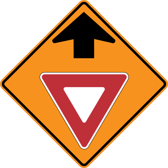 Yield Ahead Magnet