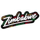 Zimbabwe Handwritten Text Sticker