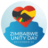 Zimbabwe Unity Day Poster Sticker
