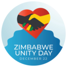 Zimbabwe Unity Day Poster Sticker