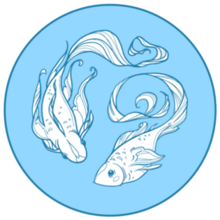 Pisces Zodiac & Astrology Stickers & Car Decals