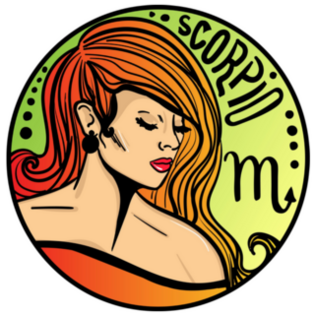 Scorpio Zodiac & Astrology Stickers & Car Decals