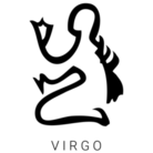Zodiac Virgo Art Sticker
