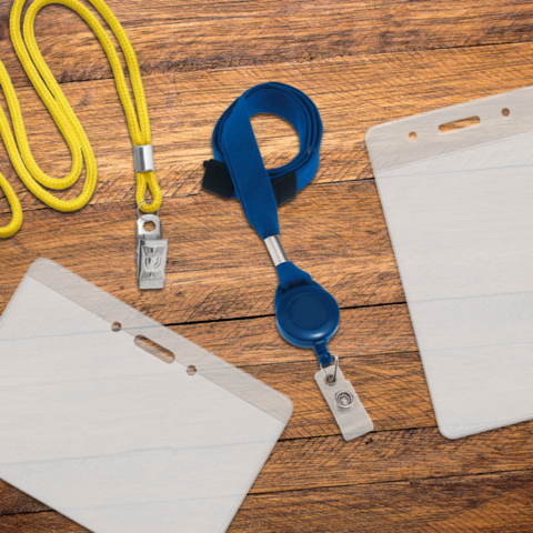 Name Tag Accessories: Custom Badge Holders & Lanyards