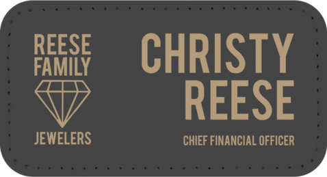 Custom Laser Engraved Name Tags & Badges