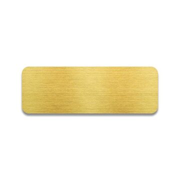 Blank Name Tags - Custom Print or Engrave at Your Own Facility