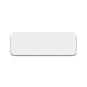 Blank Name Tags - Custom Print or Engrave at Your Own Facility