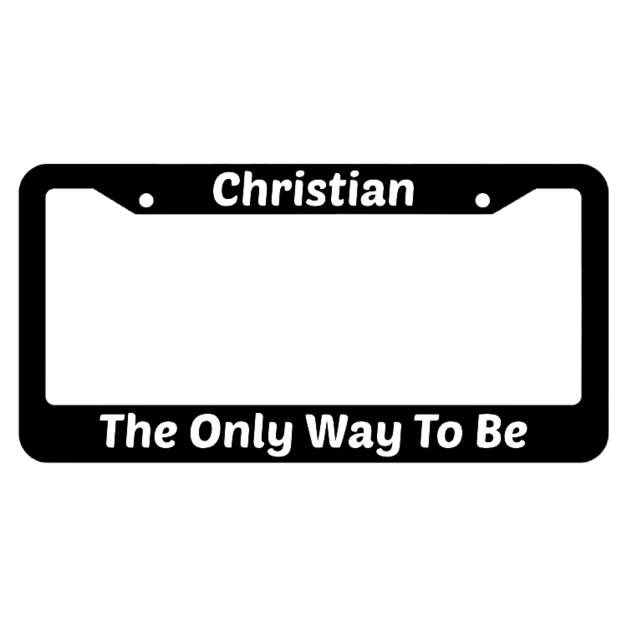 Guided by Faith License Plate Frame