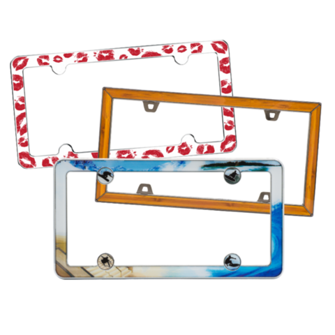 Cool License Plate Frames - Designer License Plate Frames