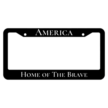 Patriotic License Plate Frames | eLicense Plate Frames